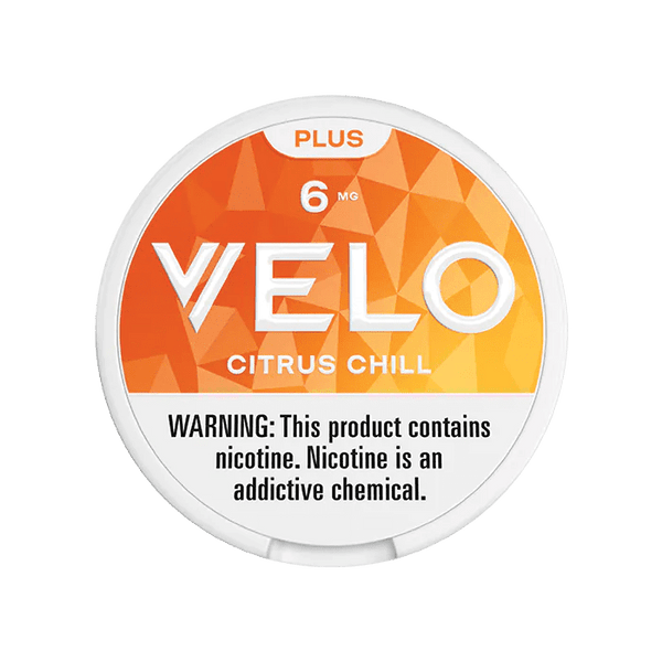 Velo Plus Nicotine Pouches Citrus | Tobacco Free | Mom's Cigars