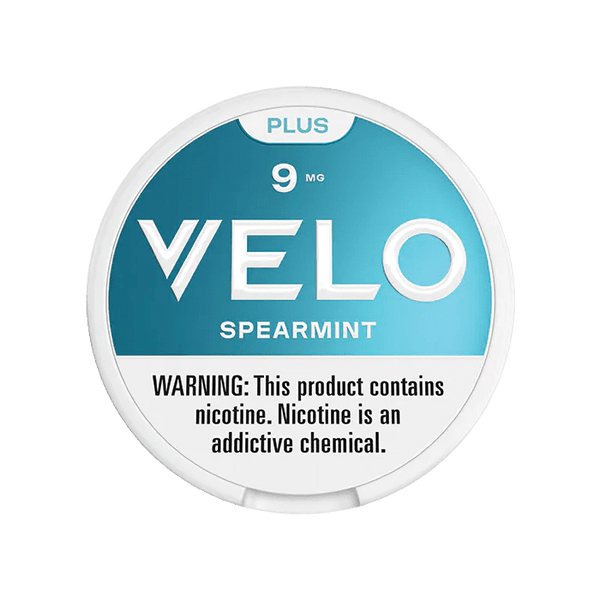 Velo Plus Nicotine Pouches Spearmint | Tobacco Free | Mom's Cigars